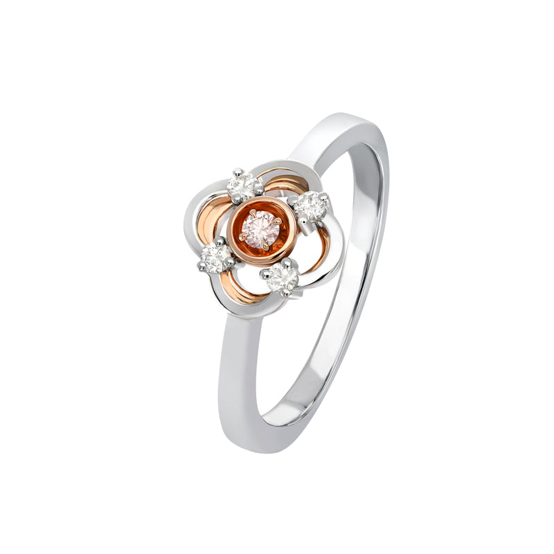 Kimberley Trefle Ring – Pink Kimberley Diamonds